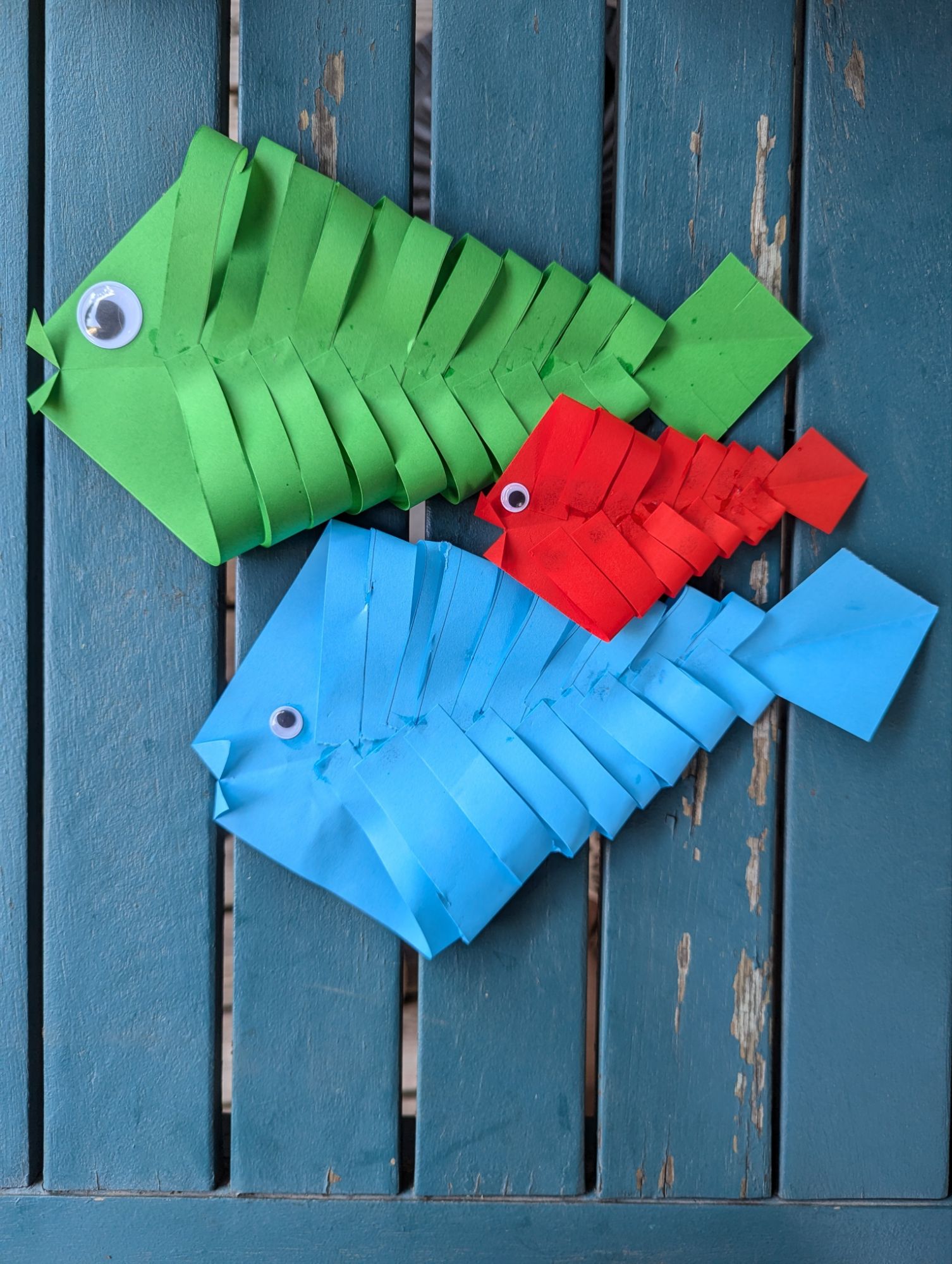 Poisson Collage découpage – Petites frimousses